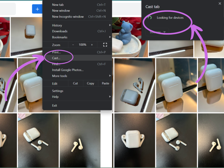 How to Cast Google Photos to TV With DoCast