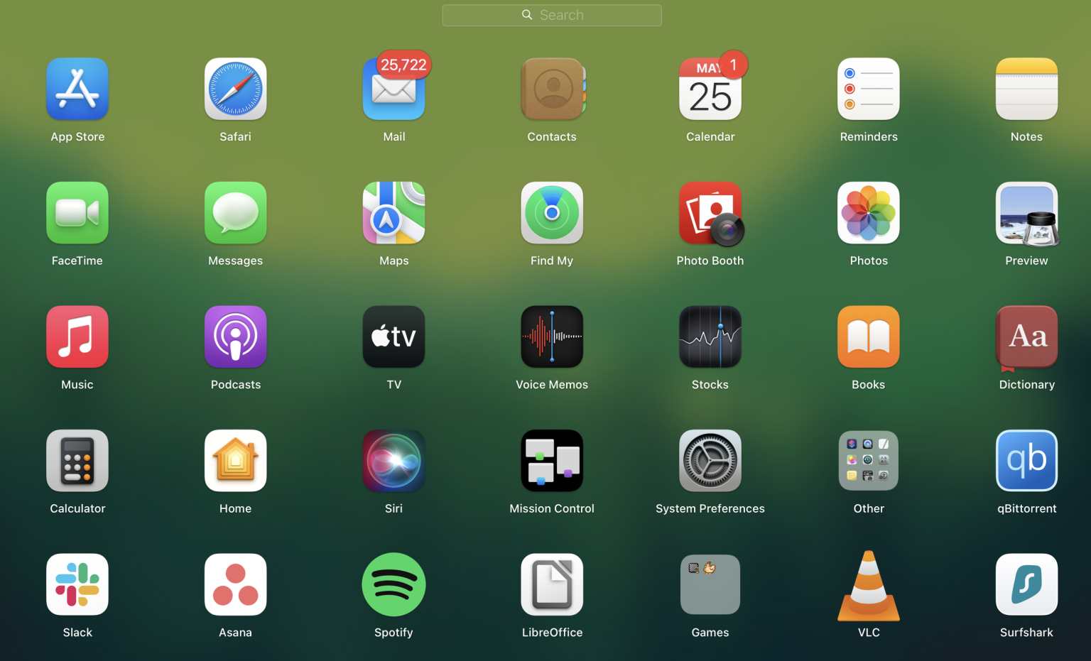 Where is the Applications folder on a Mac?