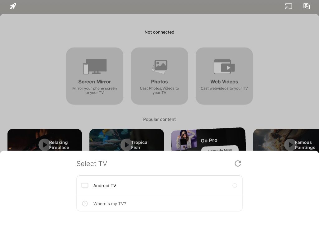 How to Mirror or Cast from iPad to Chromecast