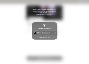 How to Mirror or Cast from iPad to Chromecast