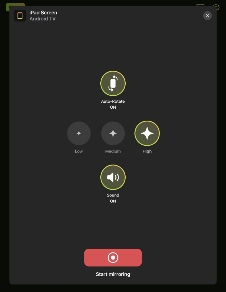 How to Mirror or Cast from iPad to Chromecast
