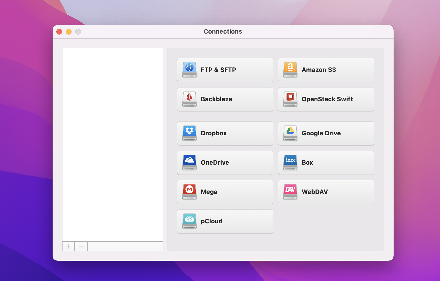 Dropbox a Google Drive - CloudMounter