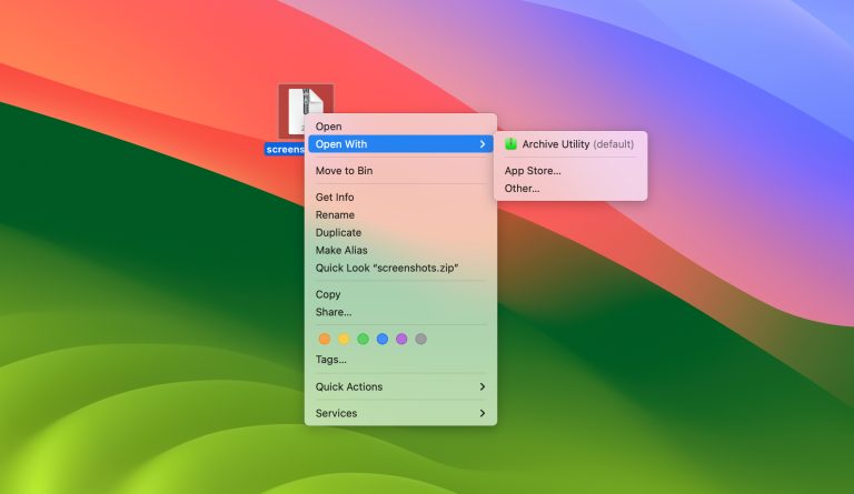 How to Unzip Files and Folders on Mac