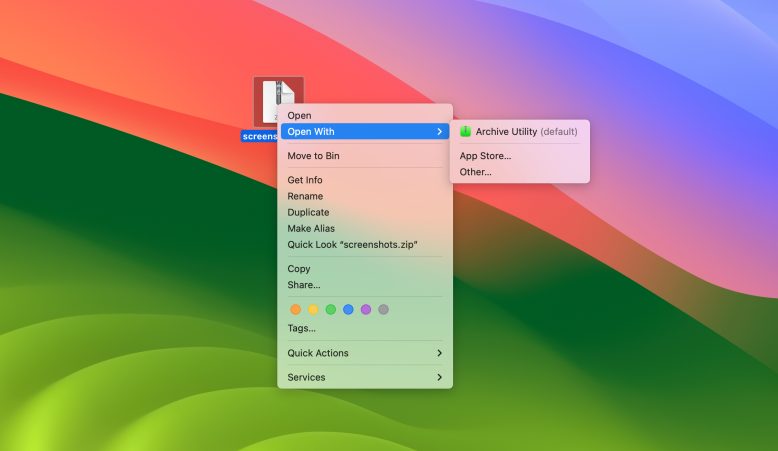 How to Unzip Files and Folders on Mac