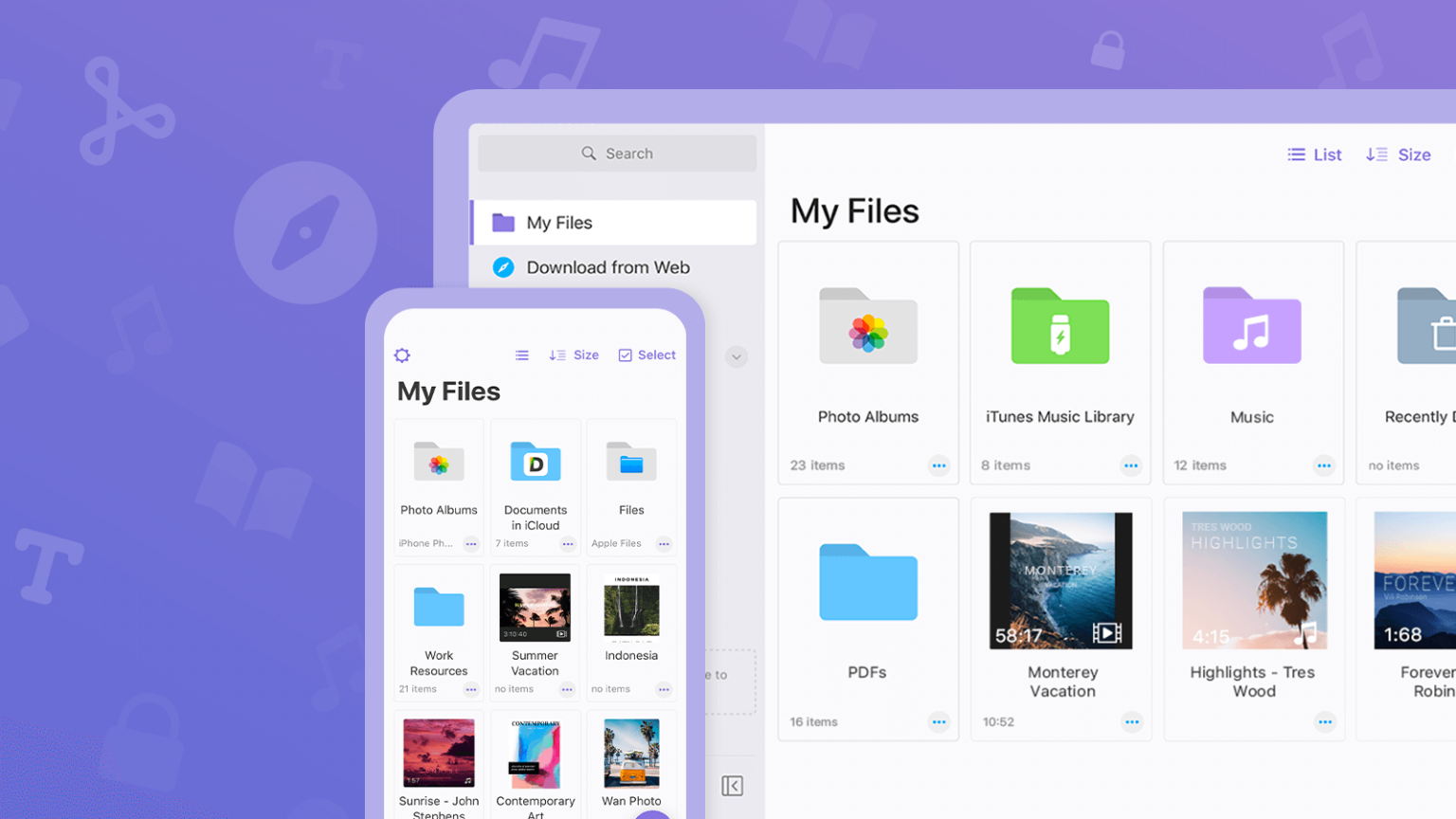 iPhone file manager for Mac users - Commander One