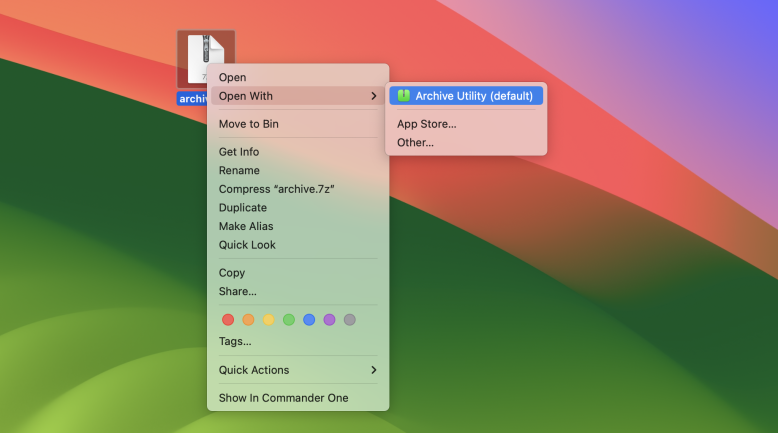 How to Open 7Z Files on Mac: The Easiest Way | Commander One