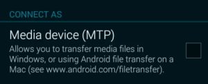 How to Set MTP Mode on Android Based Device | Commander One