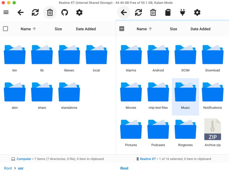 Android USB Connections: How to Choose MTP Application
