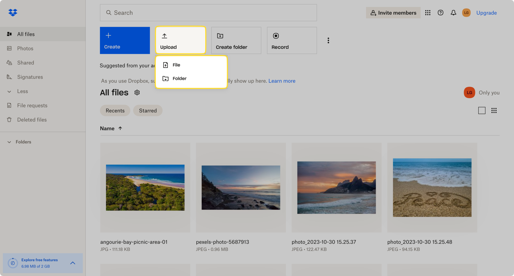 How to send large files over the internet