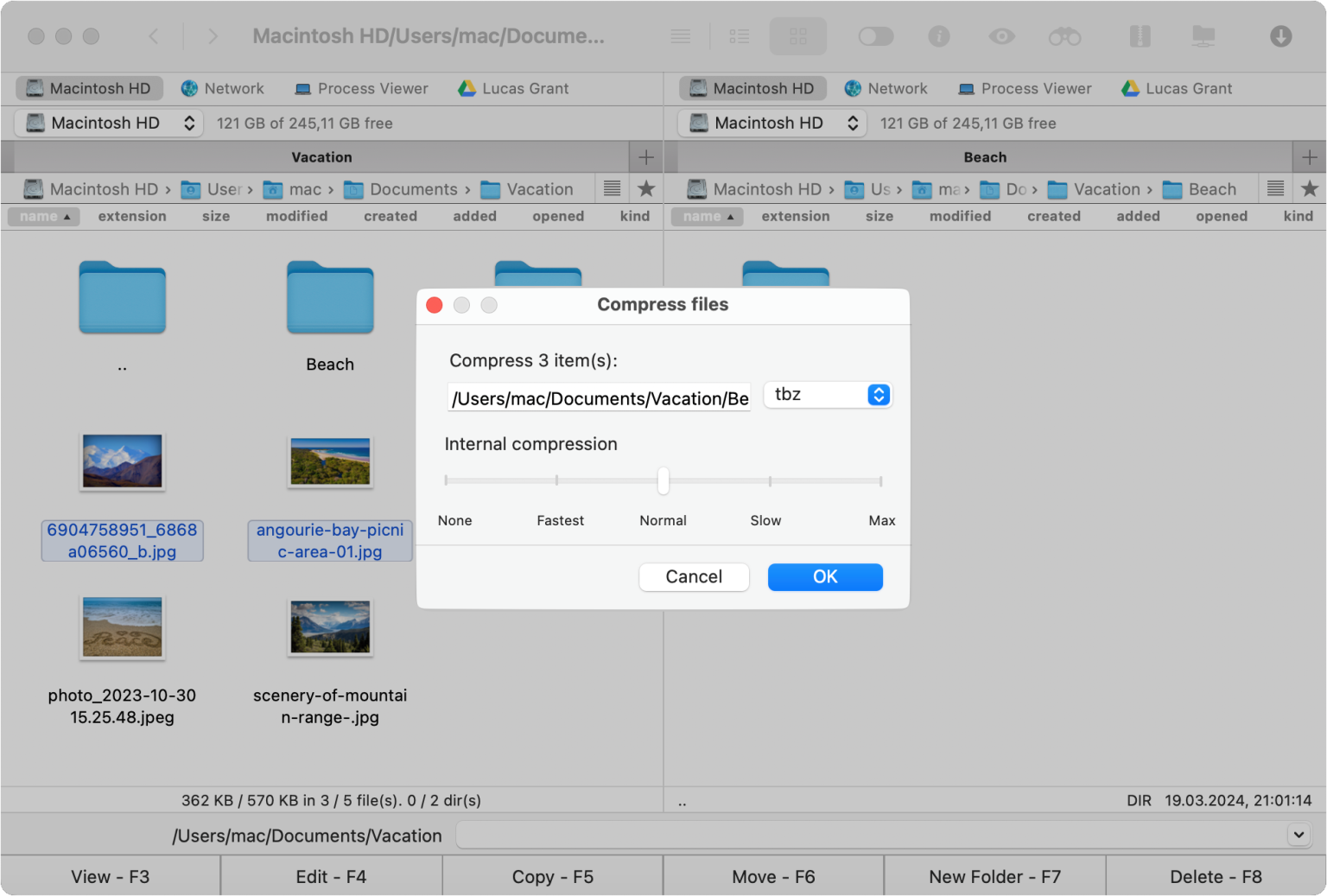 How to make a file smaller on Mac