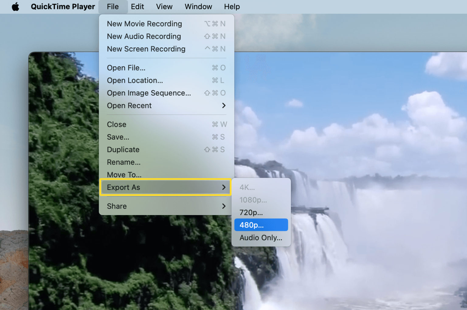 How to make a file smaller on Mac