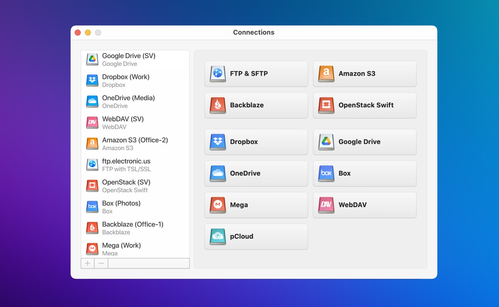 Google Drive to WebDAV: How to access remote server files