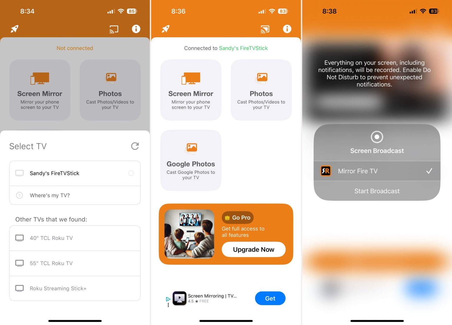 DoCast vs. Screen Mirroring for Fire TV: Comparing Key Features