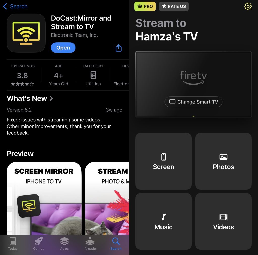 DoCast vs iWebTV: Which App Is Best to Cast Video from iPhone to TV?