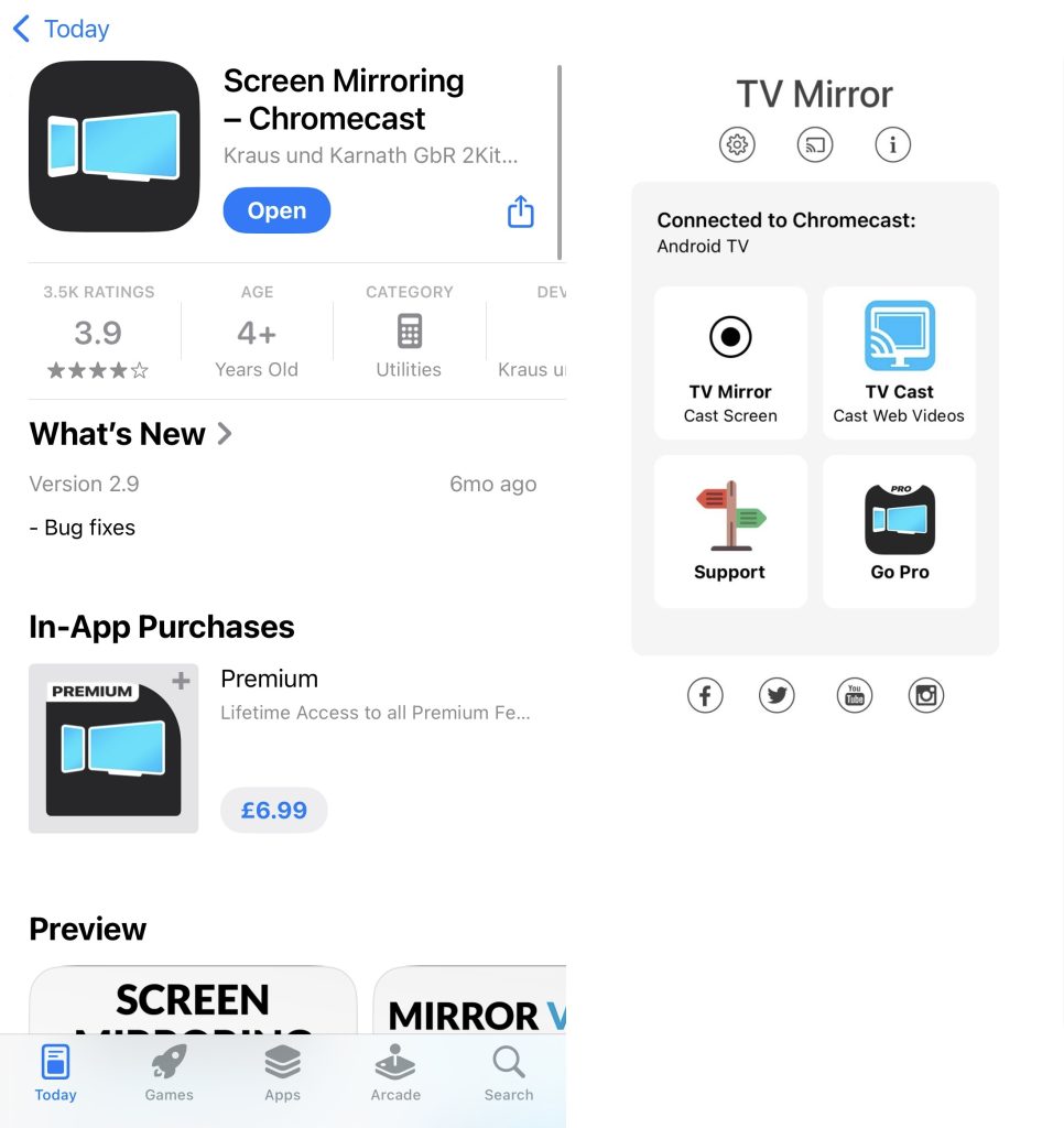 DoCast vs. Screen Mirroring – Chromecast: Which App Wins?