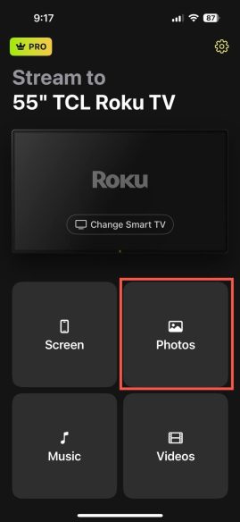 How to Cast Photos from iPhone to TV